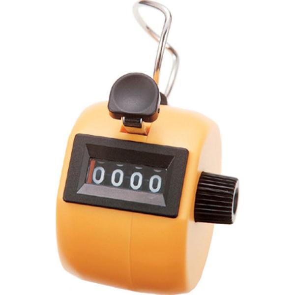 特長●ボタンを押すだけで数値のカウントができます。仕様サイズ 50×41×54mm製品質量 34g測定範囲 0〜9,999（4桁）材　質 本体：ABS樹脂、樹脂ゴム