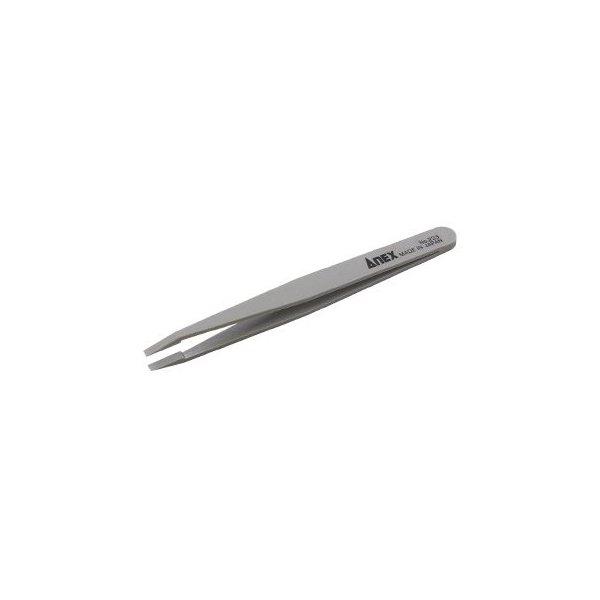 【ここがポイント！】● 非磁性・絶縁性・耐薬品性・耐熱性に優れたプラスチックピンセット。耐熱温度約240℃（荷重たわみ温度）【商品仕様】サイズ 先平細型120mm材質 PA（ポリアミド：ナイロン66ガラス強化繊維）定型外郵便で発送致します。