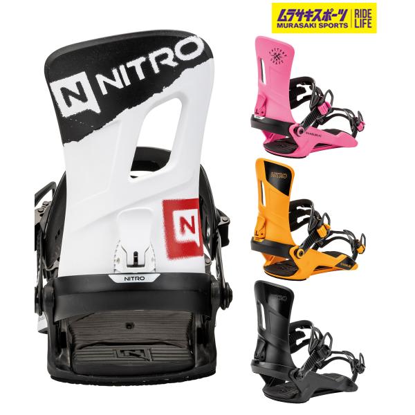 【NITRO】ナイトロのメンズバインディングオールマウンテンライディングのための、長持ちする最高級のパフォーマンスを、家計に負担をかけずに求めるなら、オールマイティなRamblerがぴったり。Nitroバインディングにしかない重要な耐久性機...