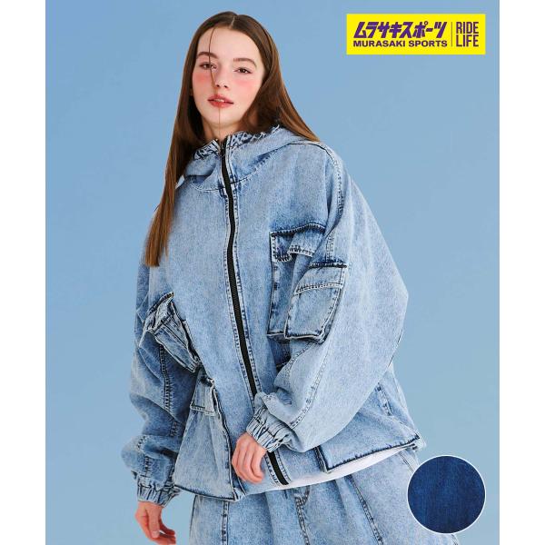 【BSRABBIT】ビーエスラビットのスノーボードジャケット韓国で誕生したユニセックスファッションブランド。山とストリートをコンセプトに幅広いファッションアイコンの中心であるBSRABBITからリアルデニムを採用したワイドシルエットジャケッ...