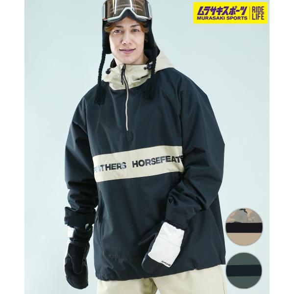 【Horsefeathers】ホースフェザーズのスタイリッシュなデザインを追求したアノラックジャケット・耐水圧：10,000 / 透湿性：10,000gmでこの雪や雨からしっかりと守りながら、快適な通気性を提供します・プロライダーSimon...