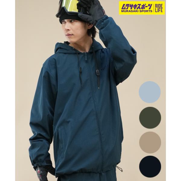 【VESP】ベスプの洗練されたスノーボードジャケット● 左すそにさりげなく入ったVESPのロゴが、スタイリッシュなアクセントを加えます● シンプルな単色デザインで、どんなスノーボードパンツとも相性抜群● 防水性と通気性を兼ね備えた高機能素材...