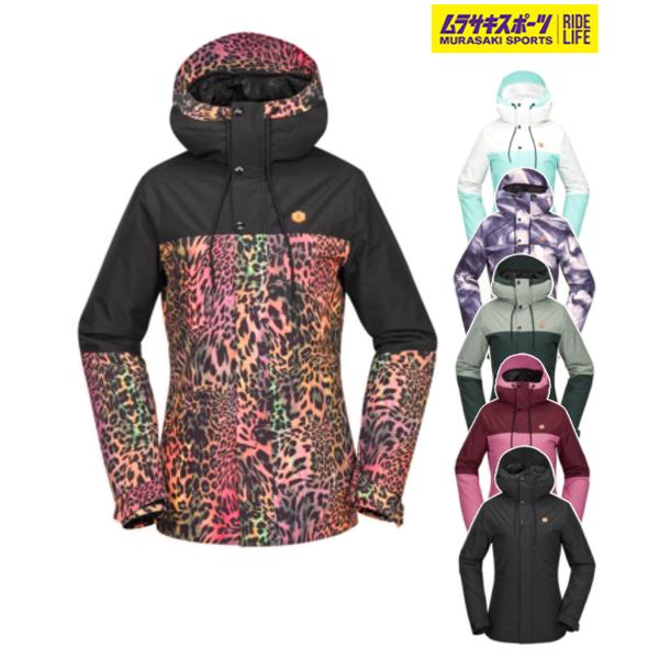 【VOLCOM】ボルコムの耐水性と透湿性に優れたスノーボードジャケット・耐水圧10,000mm、透湿性10,000gm2の高性能素材を使用。雪や雨の中でも快適に過ごせます。・ZIP TECHを採用し、ジャケットとパンツをシームレスに連結。雪...