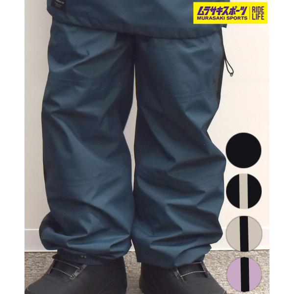 【AA HARDWEAR】ダブルエー ハードウェアの耐水性と透湿性に優れたスノーボードパンツ● 耐水圧10,000mmと透湿性8,000g/m2/24hの高機能素材を使用し、厳しい天候下でも快適性を保ちます● ストリートスタイルを意識したジ...