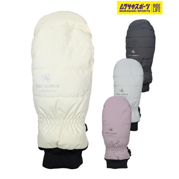 【THREE WEATHER】スリーウェザー スノーボード グローブ GORE-TEXシンプルなデザインで様々なコーディネートに対応可能な高機能グローブ。ゴアテックスを採用することで、優れた耐水性と透湿性を実現。手首部がリブ仕様のため、脱ぎ...