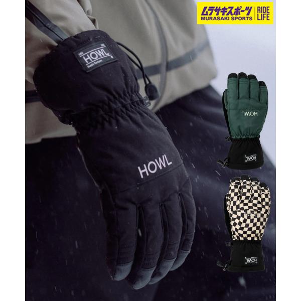 【HOWL】ハウルのグローブアイコニックなTeam Mittに見られるような優れた機能を凝縮し、HOWLのラインナップに新たに加わった、まったく新しいTeam Gloveを紹介しよう。HOWLライダーによってデザインされたこのグローブは、す...