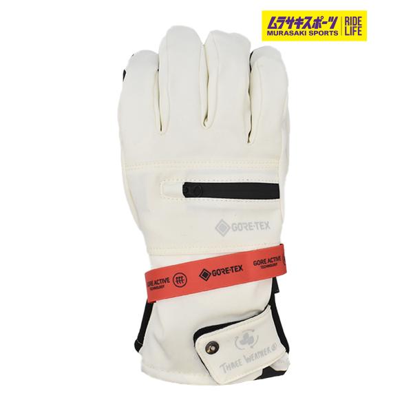 【THREE WEATHER】スリーウェザー スノーボード グローブ GORE-TEXシンプルなデザインで様々なコーディネートに対応可能な高機能グローブ。ゴアテックスを採用することで、優れた耐水性と透湿性を実現。操作性の良い5本指タイプです...