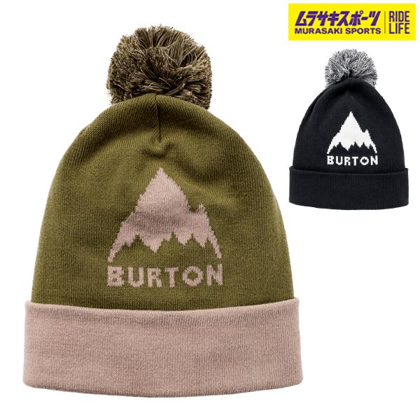 【BURTON】バートン スノーボード ビーニーハイプロファイルのフィットとクラシックなポンポンが魅力の、どんな日にも活躍するアイテム。ソフトでルーズなBurton リサイクル トロープ ビーニーなら自分らしいスタイルにアレンジできます。縁...
