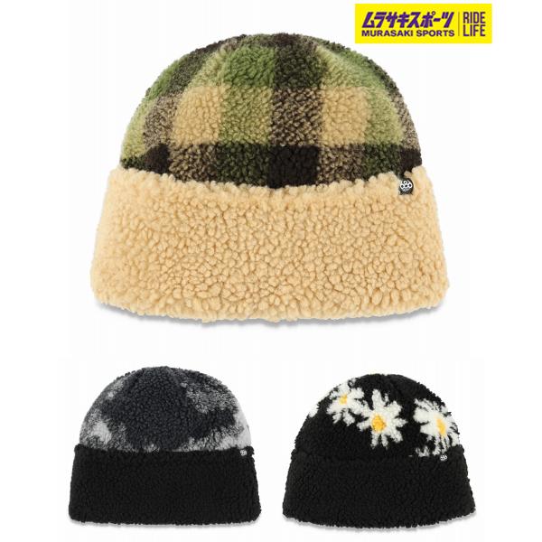 【686】シックスエイトシックスのスノーボードビーニー保温性能が高く耐久性にも優れ寒い日でも快適に過ごせます。Autumn Headwearとパートナーシップのもとデザインされたビーニーです。