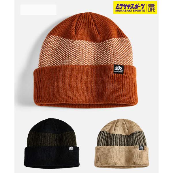 【AUTUMN】オータムのスノーボードビーニー寒冷な季節、冒険心をくすぐるAUTUMNのビーニー。スノーボードはもちろん、普段使いにも完璧にマッチ。シーンでおしゃれを楽しむための一着です。風や雪から守られながらも、都会の街の中に存在感を放ち...