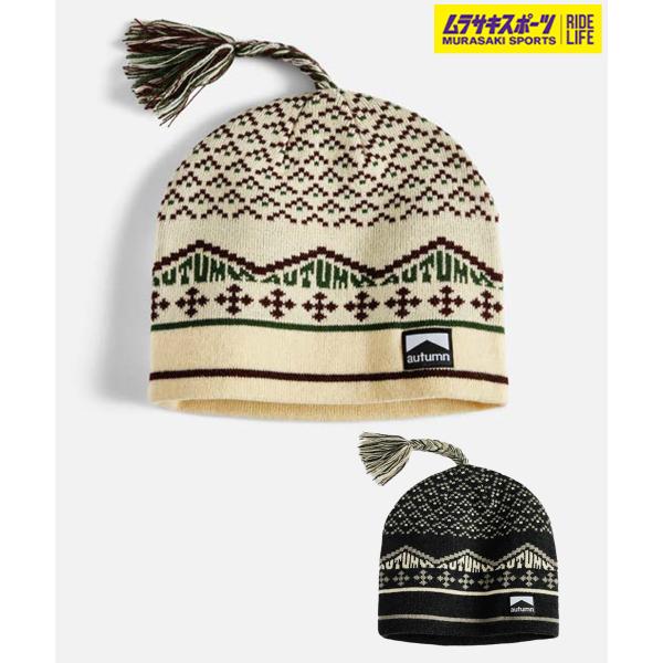 【AUTUMN】オータムのスノーボードビーニー寒冷な季節、冒険心をくすぐるAUTUMNのビーニー。スノーボードはもちろん、普段使いにも完璧にマッチ。シーンでおしゃれを楽しむための一着です。風や雪から守られながらも、都会の街の中に存在感を放ち...