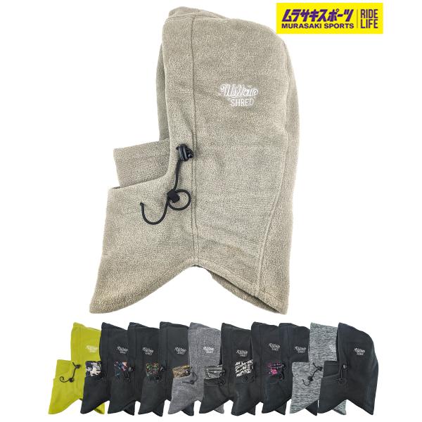 【WILLOW】ウィロー スノーボード ネックウォーマー フーディー頭から首元までを丸ごと覆うことによって、冬場の厳しい寒さから守ります。フリースが採用され、保温性や動きやすさがあります。ウインタースポーツや寒い時期のランニングやウォーキン...