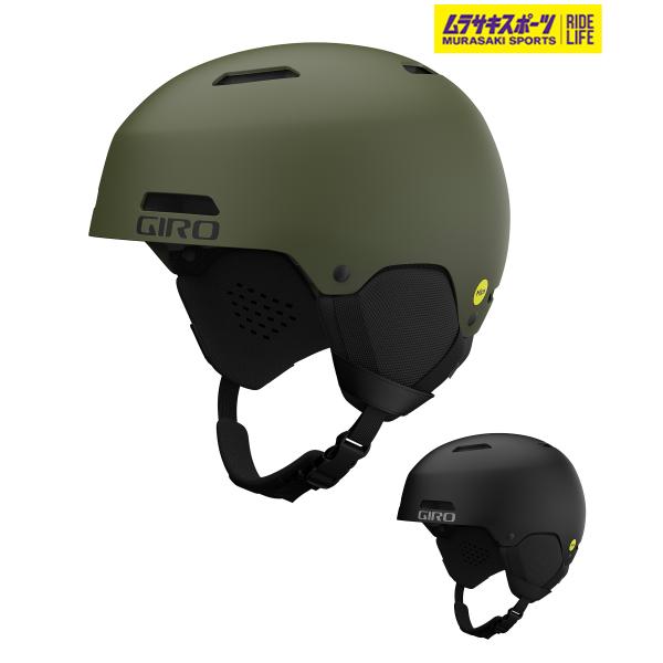 【GIRO】ジロ スノーボード ヘルメットストリートやパークシーンで映えるスケートスタイル。大きく開いたベンチレーションと、取り外し可能なイヤーパッドでスタイル自在。頑丈なハードシェル構造で、手にとりやすい価格ながらMIPSを搭載し、ダイヤ...