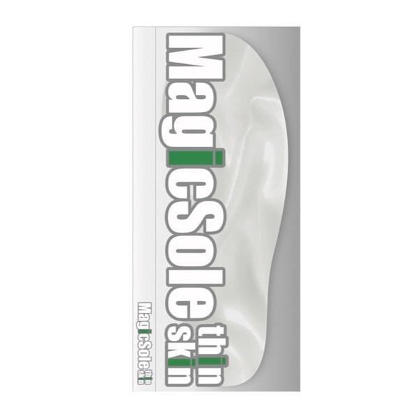 【SLAB】エスラボのスノーブーツインソール。MagicSole ThinSkinは「ontheEdge」「2.0」の様なインソールの下に敷くタイプとは違い、使用するインソールの裏面に張り付けるタイプの新しいMagicSole。　皮の様に薄...