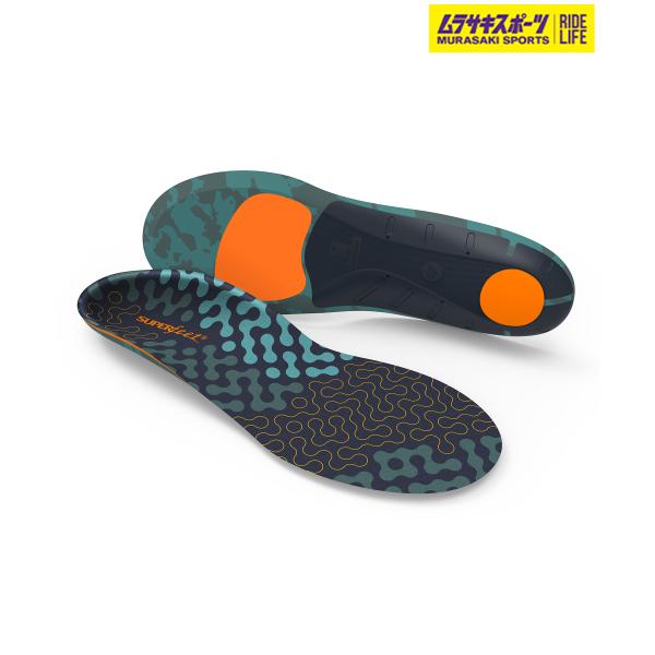 【SUPERFEET】スーパーフィート スノーボード インソールスーパーフィート アクティブクッション ハイアーチ インソールは、あらゆるアクティビティに最適で、アーチの高い足のために設計されています。特許取得済みのアダプティブ・コンフォー...