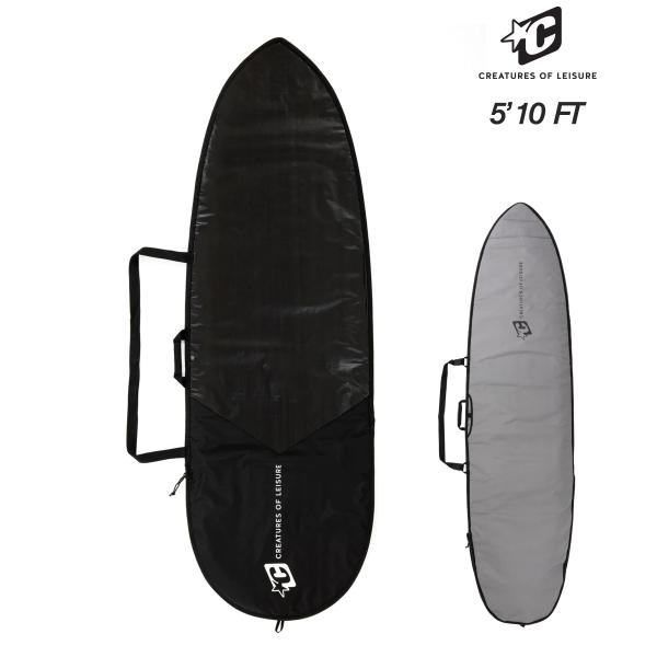 【CREATURES OF LEISURE】クリエイチャーズオブレジャーのハードケース。ICON Lite ボードカバーは、経済的な日常使用向けに設計されています。シングルボードの容量カバーは、家庭内の保管やビーチへの車での移動に最適です。...