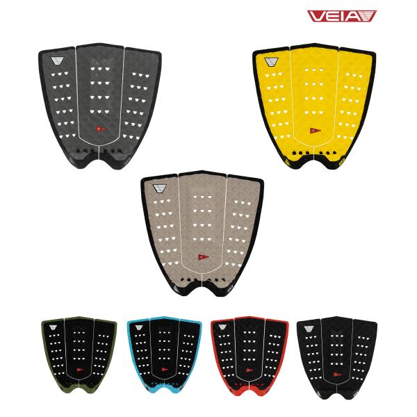 【VEIA】ベイアのデッキパッドジョンの伝説的なパイゼル ゴースト モデルを念頭に置いて設計されたラウンド テール プロパッドは、ラウンド テールサーフボードの形状に快適にフィットするように作られています。ジョン ジョン フローレンスとのコ...