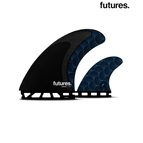 【FUTURE】フューチャーフィンRasta Twin +1 は、Dave Rastovich のクラシックなサーフィン スタイルを補完するために開発されました。Rasta Twin は Futures の V フォイルを備えており、レール...