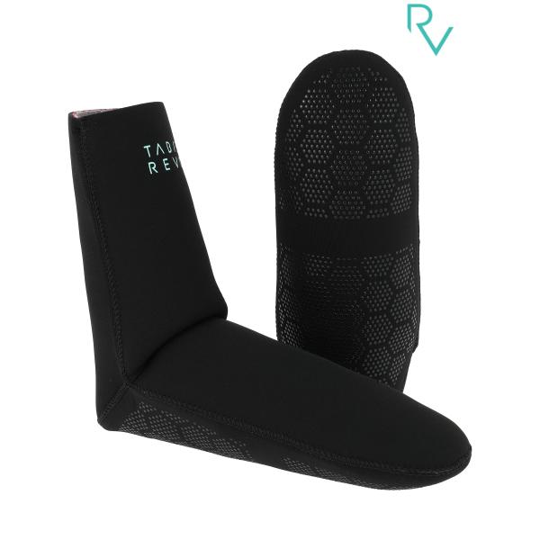 【TABIE REVO】タビーレボのソックス。かかとからアキレス腱、足首にかけて形状をアレンジ。フィット性が良く、着脱しやすいボディボードソックス。滑り止め付き。≪商品詳細≫■サイズ目安■【S】22.0cm~【M】24.0cm~【L】26....