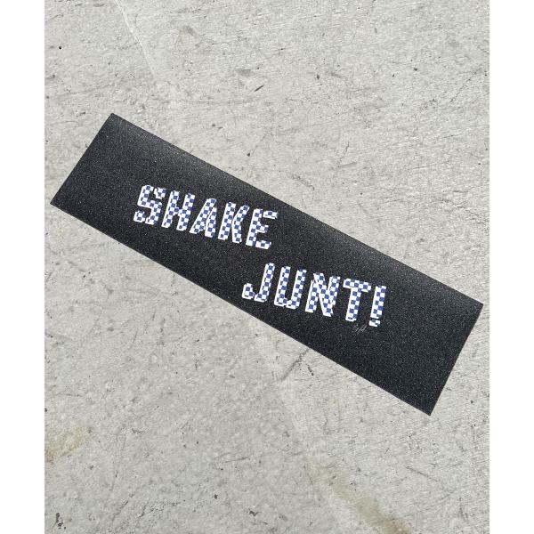 【SHAKE JUNT】シェイクジャントのデッキテープ。豪華なライダーが揃うスケートボードハードウェアブランド、SHAKE JUNTのデッキテープ。ライダーであるスペンサーハミルトンのシグネチャーモデルです。グリップはやや粗めになります。