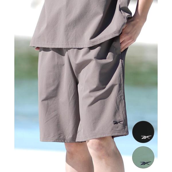 【大人気アイテム！REEBOKのセットアップ対応ショーツ！】→こちらの商品はムラサキスポーツ限定商品です。●海プールでラッシュガードとして、BBQやスポーツなど夏のレジャーを快適に過ごせる一枚！●濡れても乾きやすい速乾性ある生地を使用●ウエ...