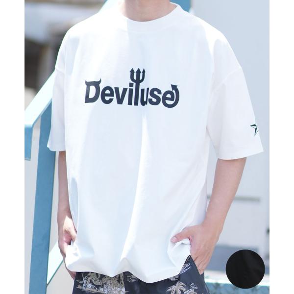 【濡れてもOK！夏フェスにぴったりのDeviluse水陸両用Tシャツ！】→こちらの商品はムラサキスポーツ限定商品です●オーバーサイズの水陸両用T●UVケア付き(UPF50＋)●濡れても乾きやすい吸水速乾●ストレッチ性ある生地●プールでも安心...