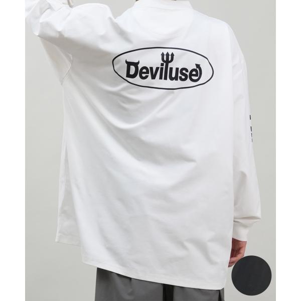 【濡れてもOK！夏フェスにぴったりのDeviluse水陸両用Tシャツ！】→こちらの商品はムラサキスポーツ限定商品です●オーバーサイズの水陸両用T●UVケア付き(UPF50＋)●濡れても乾きやすい吸水速乾●ストレッチ性ある生地●プールでも安心...