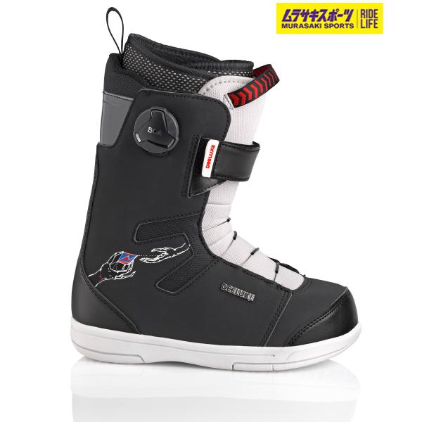 【DEELUXE】ディーラックスのキッズ・ジュニアスノーボードブーツラフダイアモンドは、DEELUXEの伝説的な品質とテクノロジーを、キッズに特化したデザインと構造で実現。快適性とパフォーマンスを重視したこのブーツは、上達を加速させる。また...