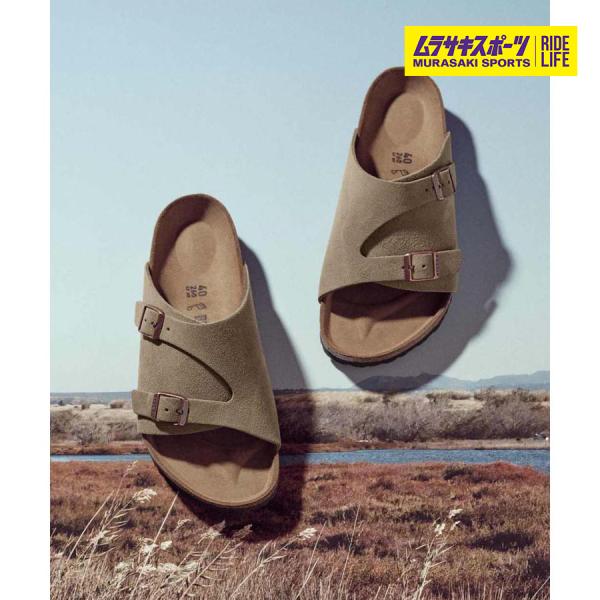 【永遠の定番！年間通して履けるチューリッヒ。シューズの安定感とサンダルの軽やかさが統合された一足】●男性にも女性にも大人気の商品です。●サイドをカバーし、踵とつま先をオープンにデザインしたこのモデルは通気性に優れた一足です。●まるで自分の肌...