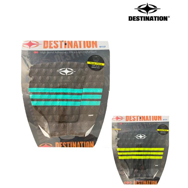 【DESTINATION】ディスティネーションのデッキパッドHYPER EMBOSS SYSTEM高品質最軽量のULTRA LIGHT EVA FORMに高圧力のプレス加工を施すことにより、凹凸の深いエンボスシートが完成。