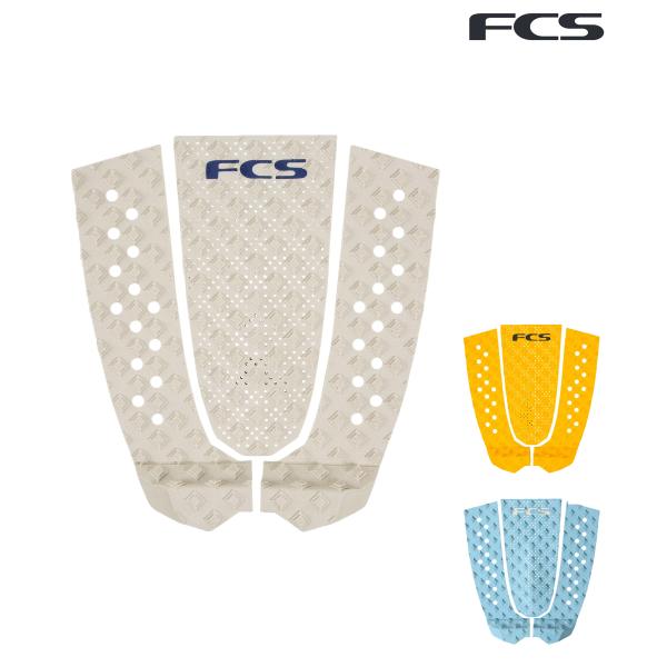 【FCS】エフシーエスのサーフィンデッキパッド。サトウキビベースのバイオフォームで作られた人気のFCST-3トラクションパッド。3ピースグリップに持続可能性のために再構築された新しいFCSエコトラクションです。快適性、サポート、グリップ力の...