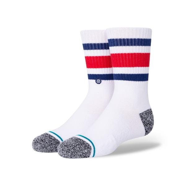 【コーデしやすいシンプルデザインに耐久性をプラス。】●上質のコームドコットンを使用し、柔らかで滑らかな肌触りを。●磨耗の激しいつま先とかかと部分には、スタンス独自の優れた耐久性を持つ新素材『インフィニット』を採用。●通常のモデルより5倍の耐...