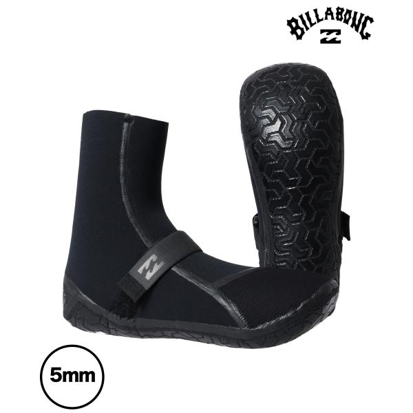 【BILLABONG】ビラボンのサーフィン用ソックスブーツ。誰が履いても絶賛する”究極の着用感”。ビラボン独自の踵の３Dデザインによる”完璧なホールド感”。構成のサーマル素材【GRAPHENE】起毛による高い”保温正能”。ソールをラバーでは...