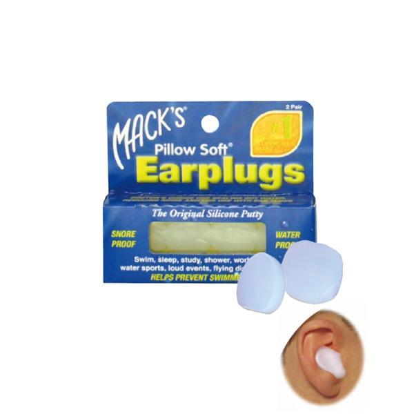 【ML】エムエルの耳栓USAでNo.1セールスを誇るイヤーケアグッズのMACK'S。お求めやすい価格帯に機能的な商品のラインナップは全てのサーファー＆マリンスポーツに最適です。シリコンタイプの耳栓です。ひとつひとつのシリコンが従来の商品より...