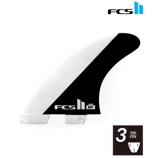 【FCS2】エフシーエスツーのサーフボードフィン。パワフルなサーフィンのためのプレミアムPC素材のミックファニングのシグネチャーフィン。パワフルなターンを行うときにダイナミックでありながら非常にコントロールされた感触を味わうことができます。...