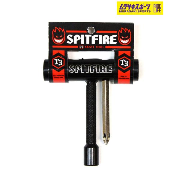 【SPITFIRE】スピットファイヤーのツール世界的スケートブランド SPITFIRE（スピットファイア） から登場した、持ち運びに便利な多機能スケートツール T3 TOOL。スケートボードに必要な基本セッティングをこれひとつで行える、ライ...