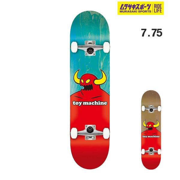 【TOY MACHINE】トイマシーンのコンプリートセット。エド・テンプルトンが設立し、数々のスーパースターを排出してきたトイマシーンから最初の1本としておすすめなコンプリートセットが登場。全てブランド純正のパーツを使用した、スケボー初心者...