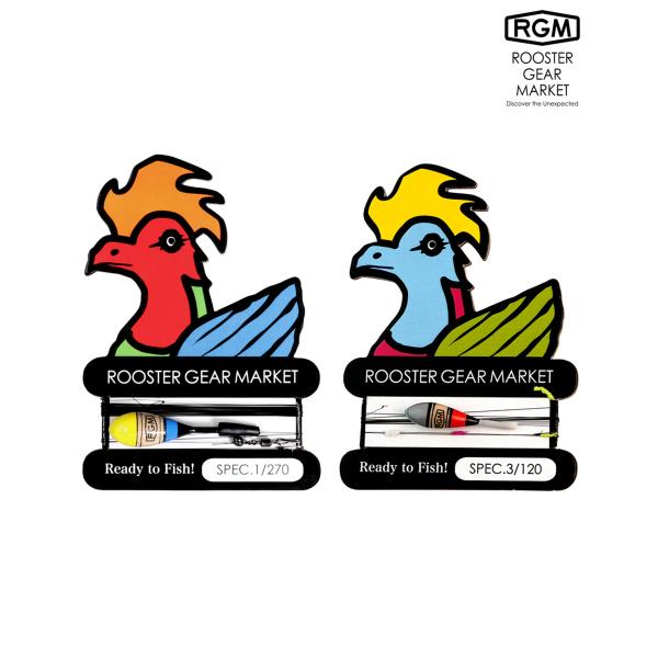 【ROOSTER GEAR MARKET】ルースターギアマーケット竿の長さに設定した仕掛けです。釣り具の知識がなくても釣り糸を結べなくても大丈夫。竿と仕掛けは誰でも結べるジョインター方式を採用。竿先に繋いで、あとはつりエサがあれば、すぐに釣...
