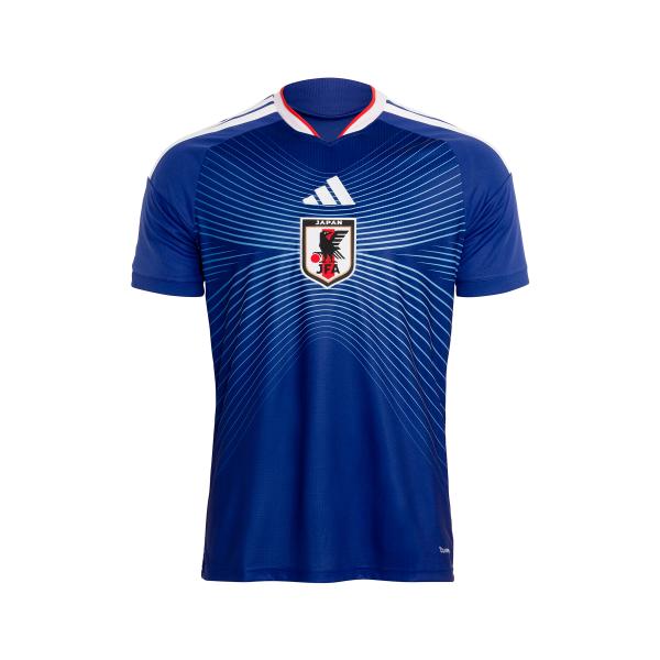 【涼しくドライなパフォーマンスを実現するクライマクールテクノロジーを採用したジャージ。】サッカー日本代表 2026 ホーム ユニフォームは、単なるアパレルではない。野心と決意の象徴だ。「HORIZON」というテーマにインスパイアされたこのジ...