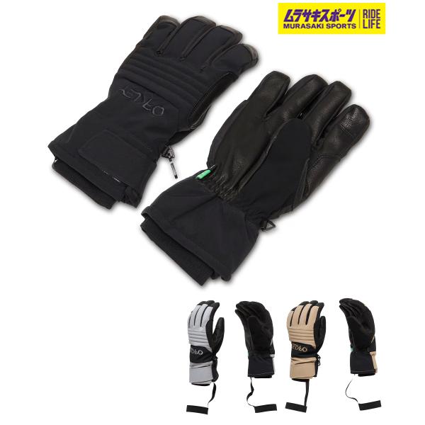【OAKLEY】オークリーのグローブです。冬のあらゆるスポーツシーンに対応するOAKLEYの高性能グローブOAKLEY B1B GLOVE。FN DRY 10Kの防水透湿素材が雪や雨を防ぎつつ、汗の蒸気は逃がし、手を常にドライに保ちます。内...