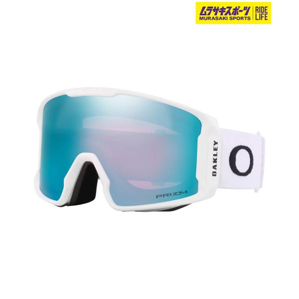 【OAKLEY】オークリーのゴーグルです。OAKLEYのLine Minerは、円柱形状のデザインが特徴のラージフィットゴーグルで、視界の広さで他の追随を許しません。ゴーグルをお顔の極限まで近くに装着できる設計により、周辺視野、特に下方や両...