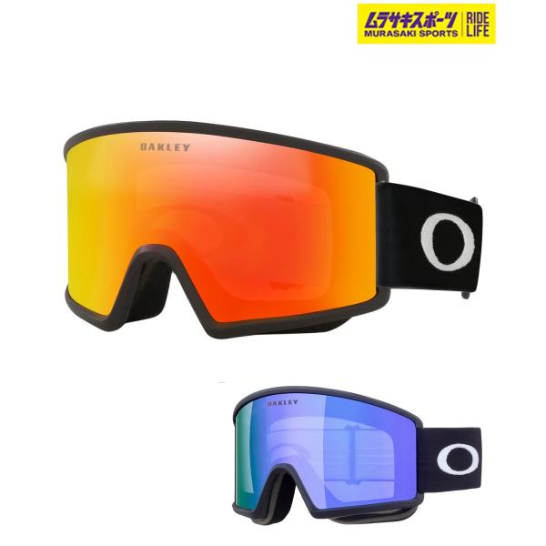 【OAKLEY】オークリーのゴーグルです。落ち着きのあるスマートなフレームデザインに、大きなシリンダー形のレンズを組み合わせて驚きの視野を確保したTarget Line（リッジライン）。フレームのブロウラインをフラットにし、オークリーのヘル...