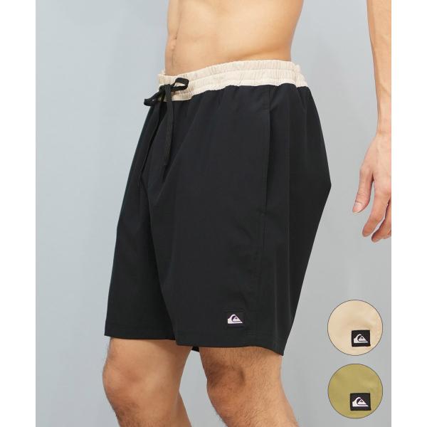 【ボディとウエストバンドを配色したJAMショーツ。】●リサイクルポリエステル素材を使用した、実用性の高い4WAYストレッチ生地を採用。●ウエストはシンプルなゴム＋ドローコード仕様。●両サイド&amp;バックポケット付き。●レングスはデザイン...