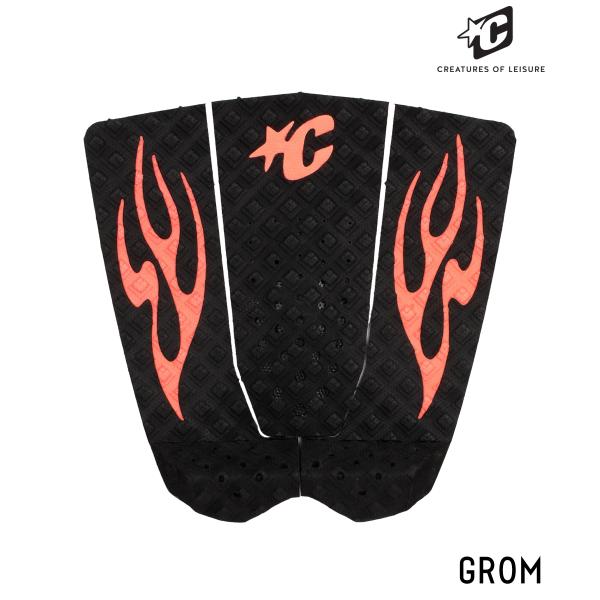 【CREATURES OF LEISURE】クリエーチャーのデッキパッドGROM Griffin Colapinto シグネチャー トラクション パッドのすべての機能を備えた、より小さな 5 フィートの Grom ボード用に開発された GR...