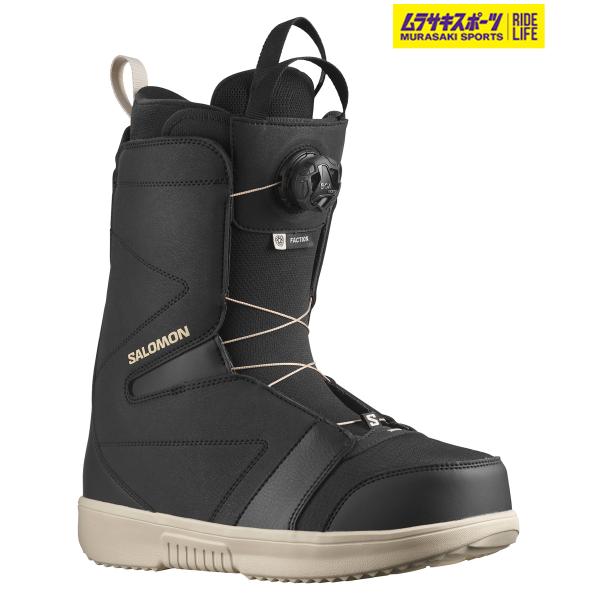 【SALOMON】サロモンのスノーボードブーツ快適性と耐久性を備えたFaction BOAは、進化を求めるライダーのためのブーツです。スニーカーのデザインからインスピレーションを得たD-Liteアウトソールとフィットトゥライド構造を組み合わ...