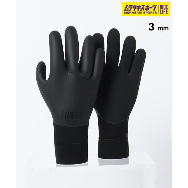 【SURF8】サーフエイトのウィンターグローブ。生地厚3mmで、海水温が低い地域でもしっかり保温できる定番グローブ。手首からの浸水を最小限に抑えるウォーターブロックシステムを搭載し、長時間の使用でも快適にサーフィンを楽しめます。耐久性と運動...