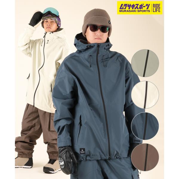 【THREEWEATHER】スリーウェザーのスノーボードウェアジャケットです。どんなパンツにも合わせやすい、究極のシンプルさを追求したジャケットが登場。コーディネートに悩む時間を減らし、もっと滑る時間を楽しんでほしい。そんな想いから生まれた...