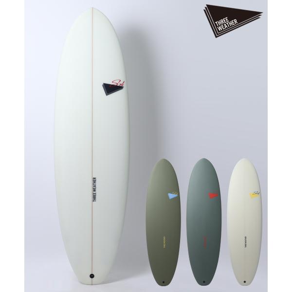 【THREE WEATHER】スリーウェザーのサーフボード。SOLは、安定性、スピード、そして操作性。すべてを兼ね備えた完璧なミッドレングスボードです。波を捉え、カービングターンで自由自在に駆け抜ける快感を、まるで自分の一部のように感じられ...