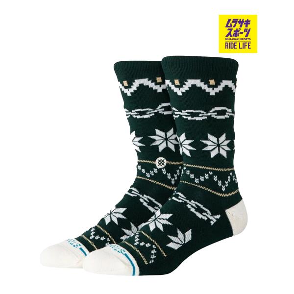 【STANCE(スタンス)から伝統的なデザインパターンをモダンにアレンジしたソックス】●伸縮性のあるリブがふくらはぎを包み込み、きつ過ぎずゆるくない極上のフィット感を生み出します。●トラブルの多いつま先やかかと部分はクッション性もあるパイル...