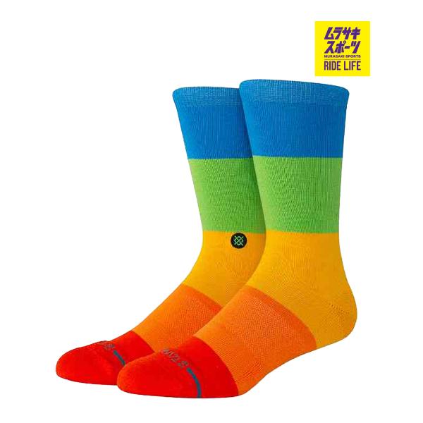 【カラフルで目を惹く有名カメラ会社とのコラボソックス】●インスタントカメラで世界的に知られるポラロイド社とのコラボレーションモデル。●ブランドを象徴するレトロなレインボーマークやロゴからインスパイアを受け、ヴィンテージ感と遊び心のあるソック...